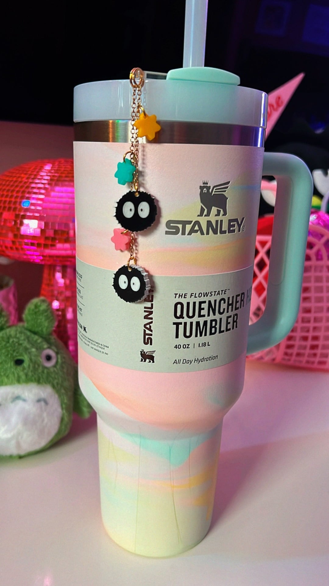 Soot Sprite Stanley Straw Charm - Etsy