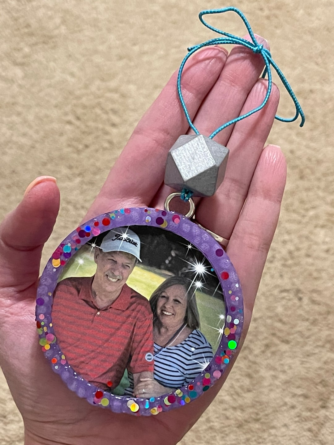 Personal Picture Car Freshies Glitter Custom Freshie Personalized Car ...