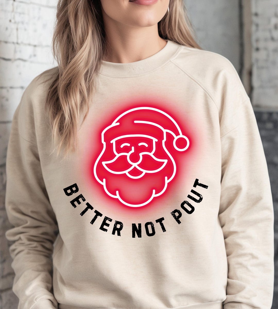 DIGITAL FILE | Instant Download | PNG | Better Not Pout | Santa Claus ...