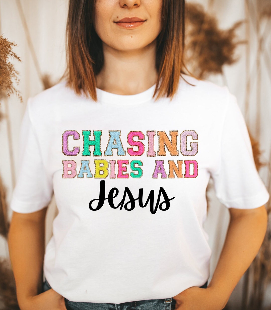 DIGITAL FILE | Instant Download | Chasing Babies and Jesus | PNG ...