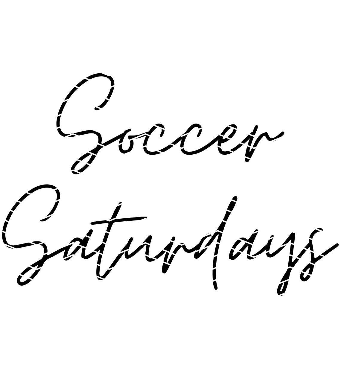 DIGITAL FILE | Instant Download | PNG | Soccer Saturdays | Trendy ...
