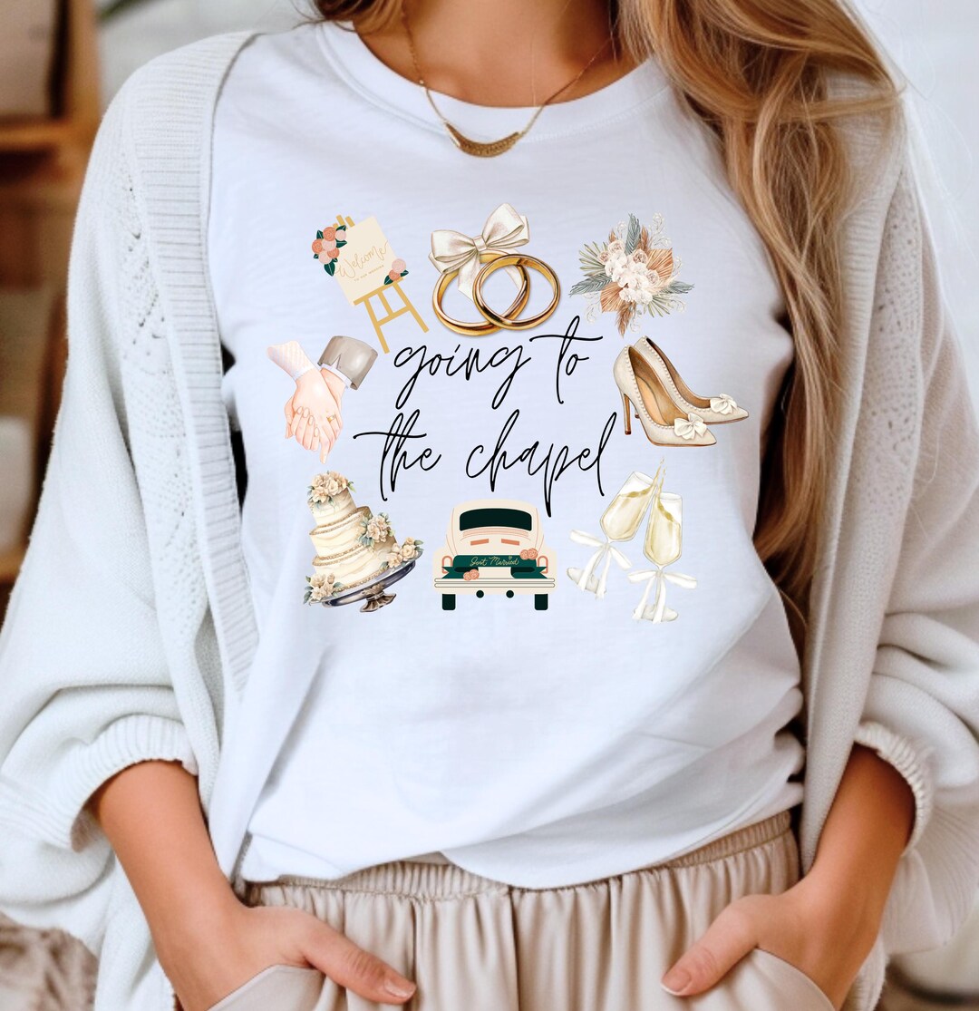 DIGITAL FILE | Instant Download | PNG | Going to the Chapel | Bride ...