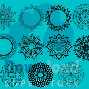 50+ Mandala Digital Downloads - SVG, PNG, JPEG, Pdf - Etsy Canada