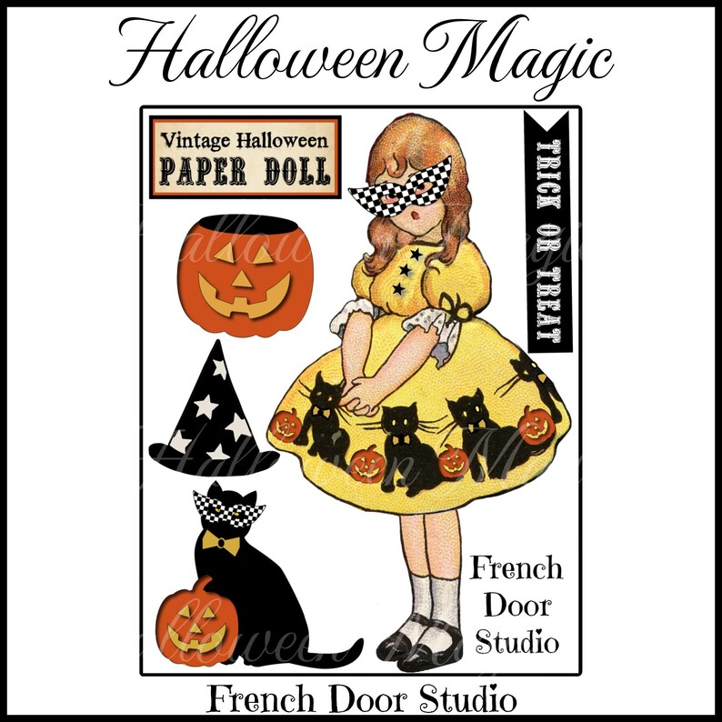 Halloween Magic Digital Collection Digital Images Click on "learn More ...