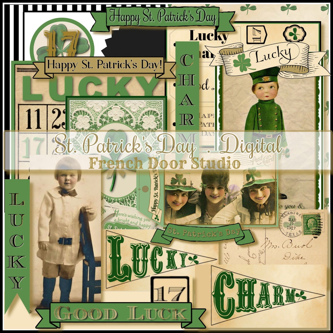 St. Patrick's Day Digital Images Click on "learn More About This Item ...
