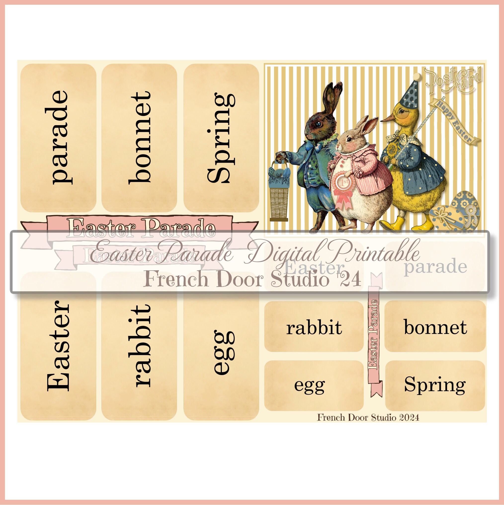 Easter Parade 2024 Digital Printable - Etsy