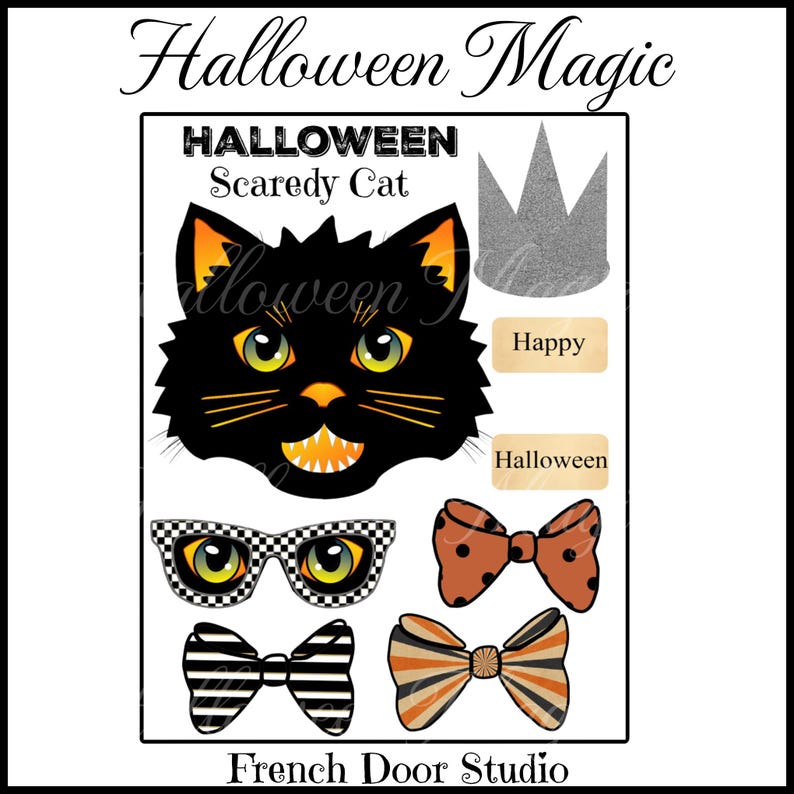 Halloween Magic Digital Collection Digital Images Click on "learn More ...