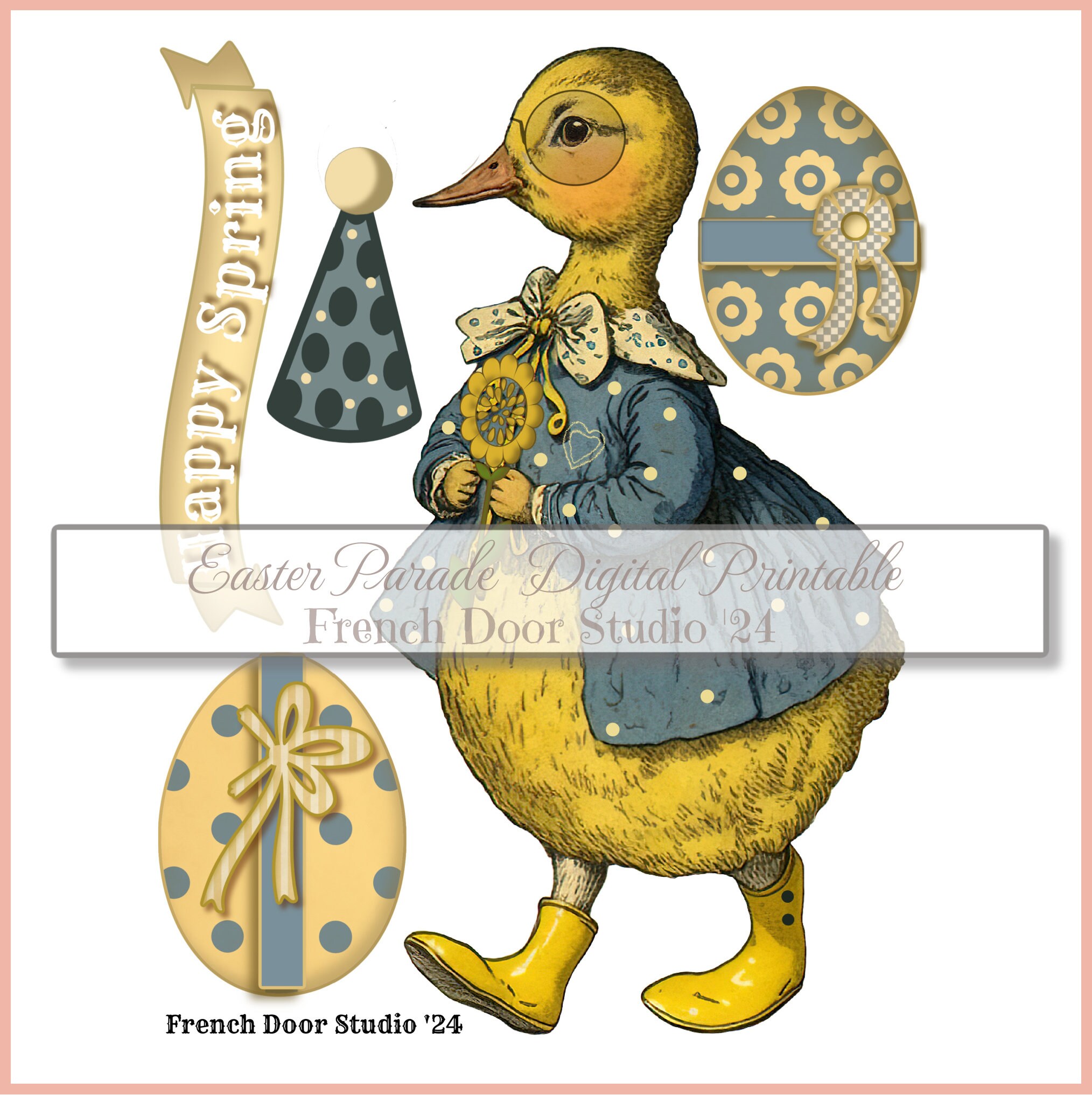 Easter Parade 2024 Digital Printable - Etsy