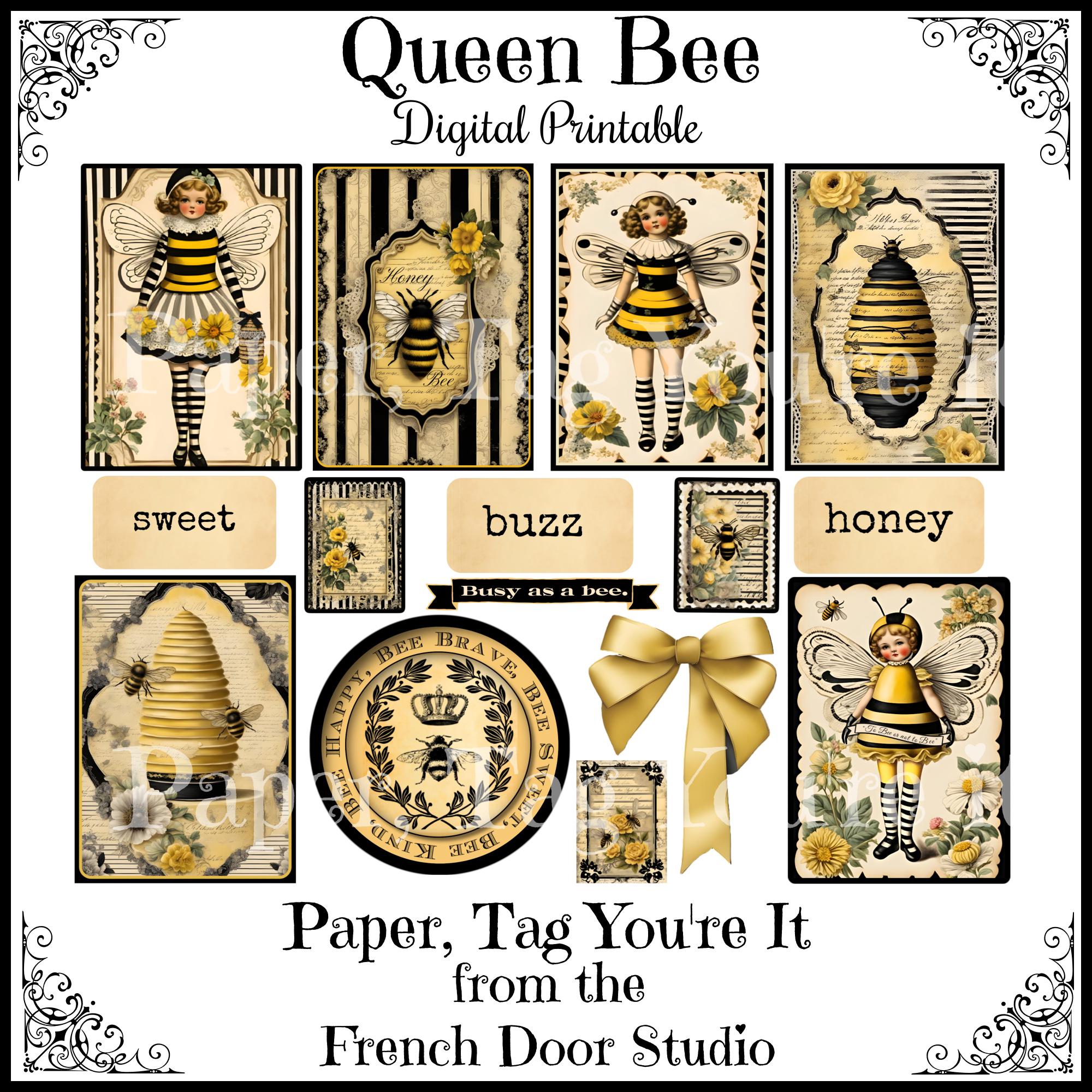 Queen Bee Digital Images Click on "learn More About This Item" for a ...