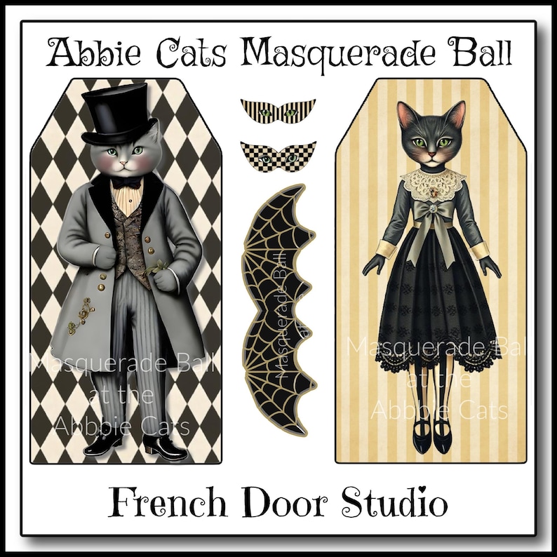 Masquerade Ball at the Abbie Cat's Digital Images Click on "learn More ...