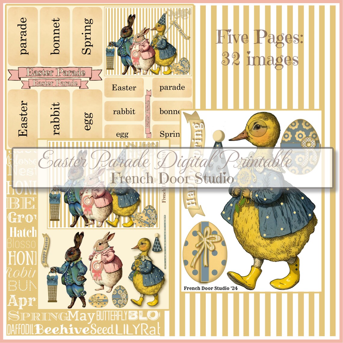 Easter Parade 2024 Digital Printable - Etsy
