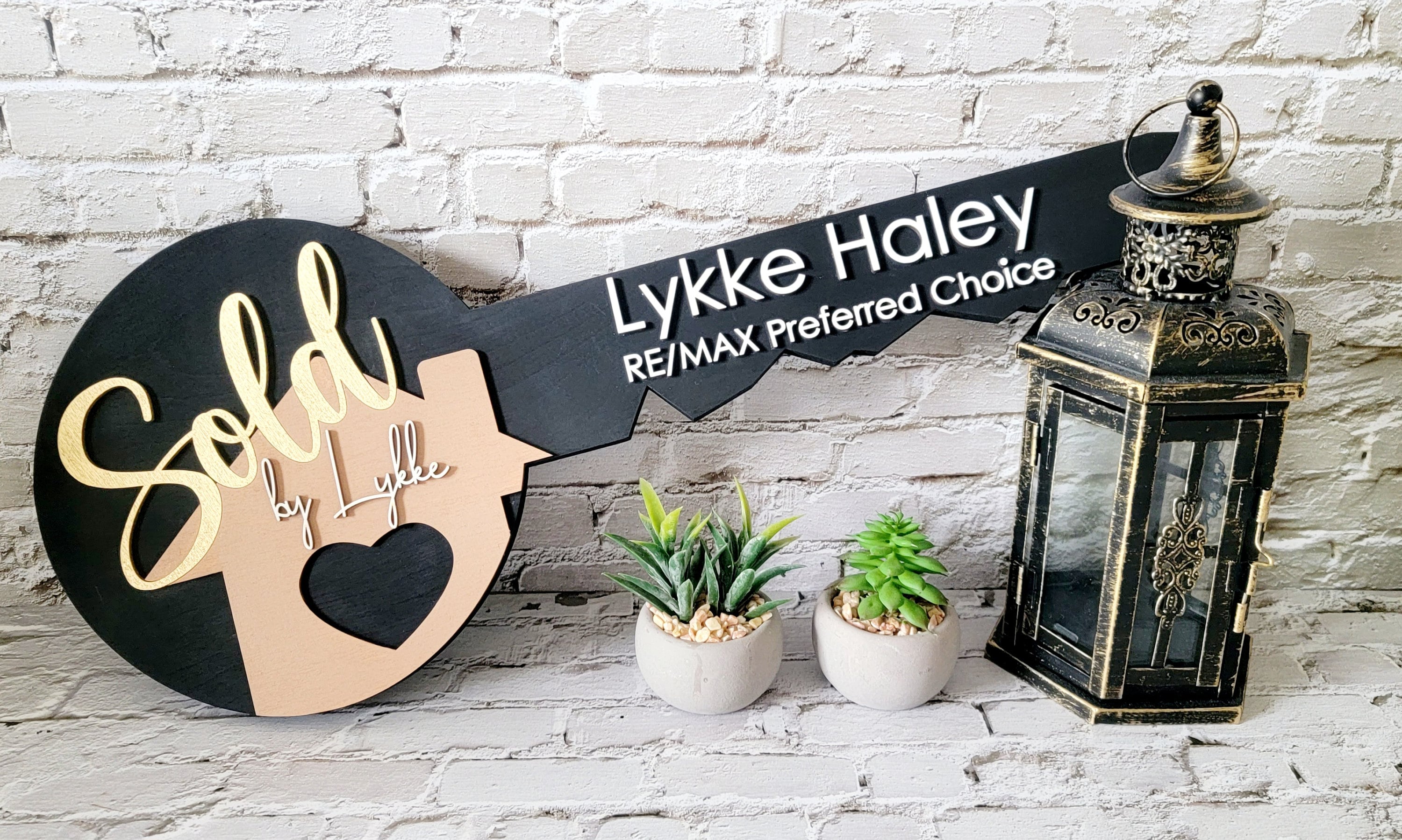 Realtor Sold Sign Realtor Closing Custom Sold Real Estate - Etsy