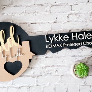 Realtor Sold Sign, Realtor Closing Custom, Sold Real Estate Agent Key ...