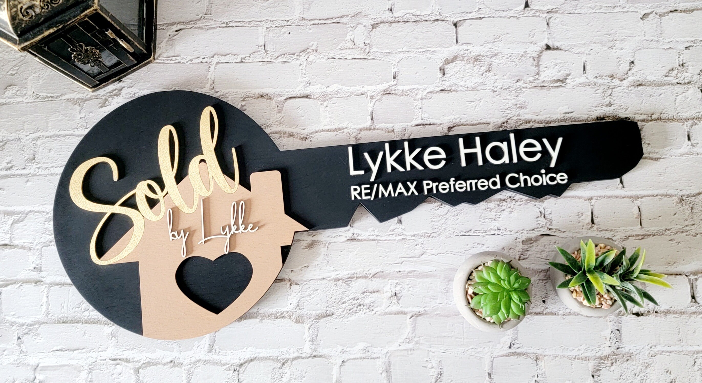 Realtor Sold Sign Realtor Closing Custom Sold Real Estate - Etsy