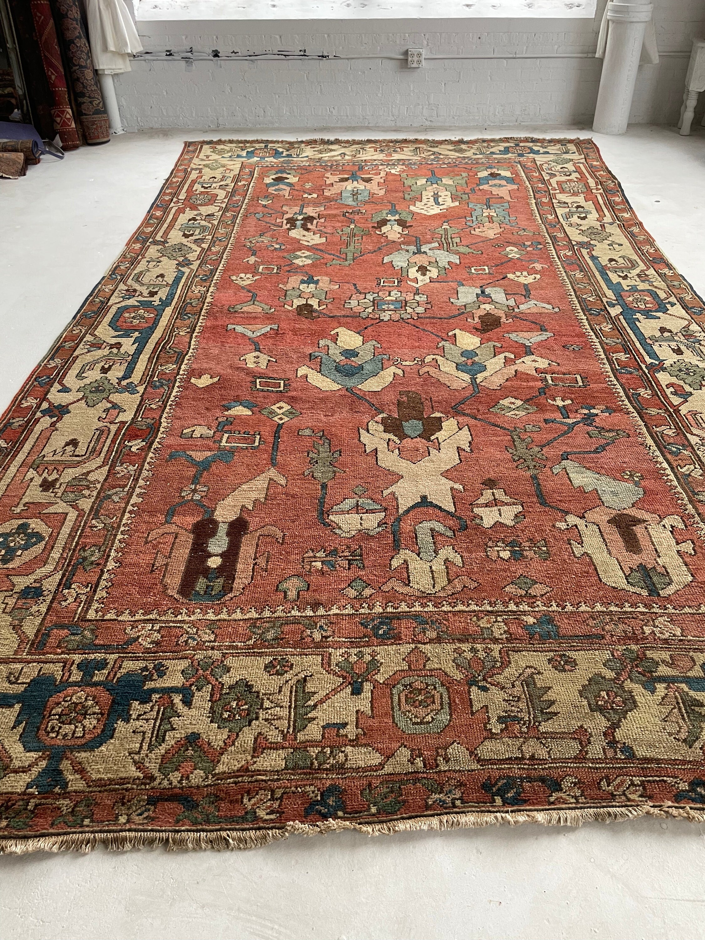 RAREST OF RARE, 19th Century Carpet, C. 1880's | Ancient Mint Antique ...