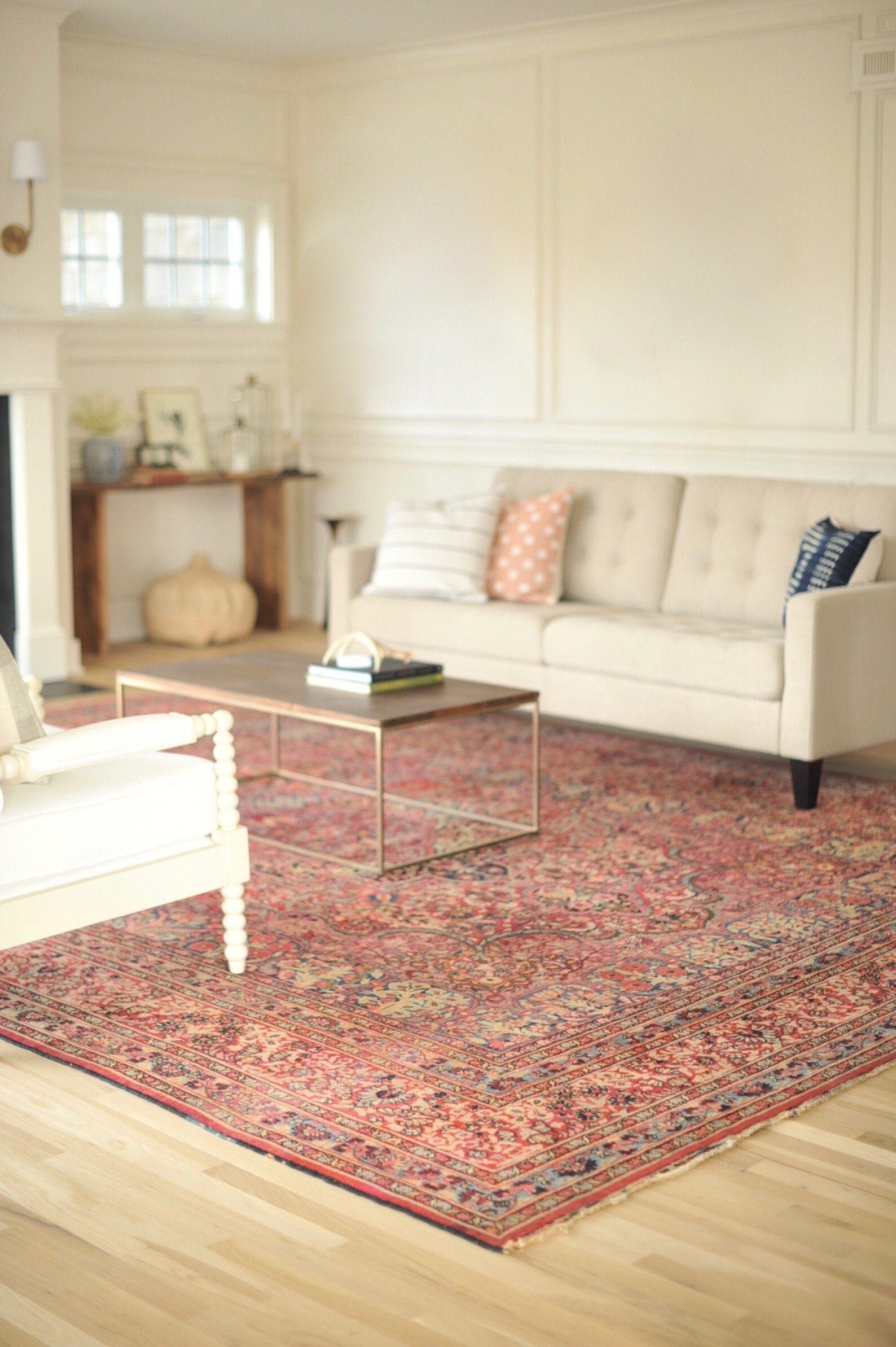 MAGNIFICENT Antique Rug THE QUEEN of Antique Rugs Pastels - Etsy