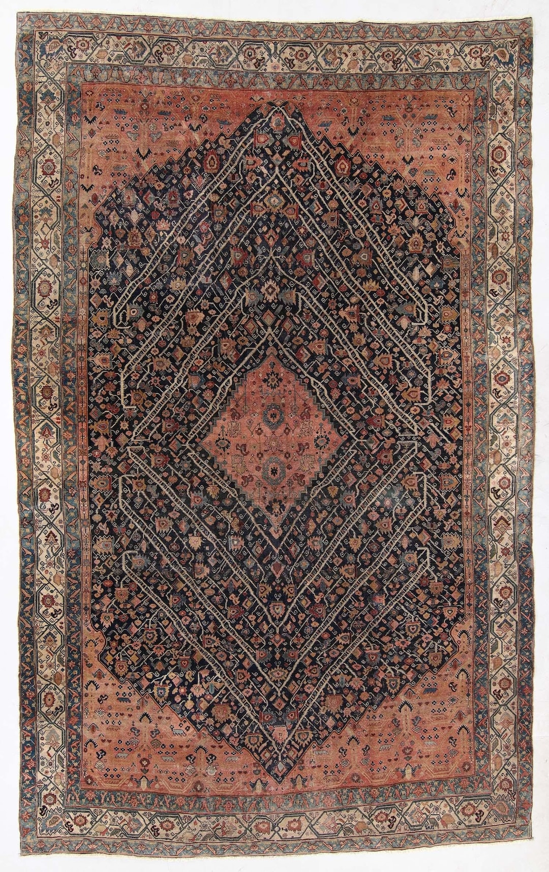 ULTRA HIGH-END Exotic Palatial Oversized Antique Rug | Palace Size ...