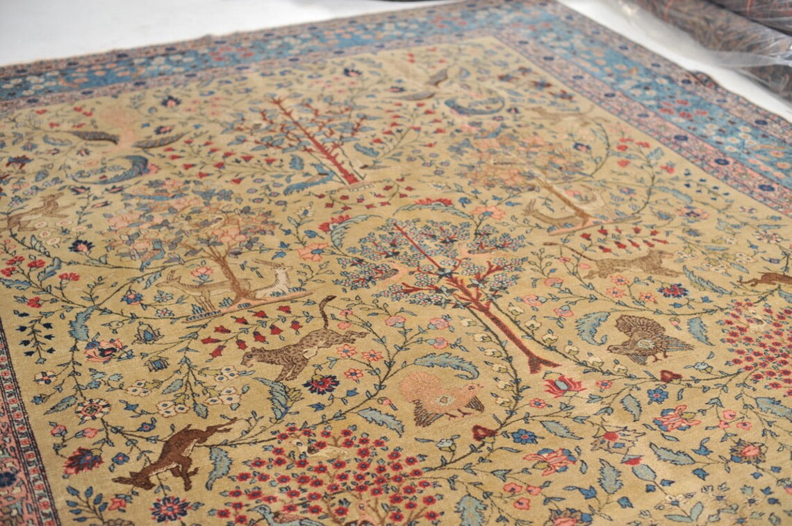 RARE Art Collector's PARADISE Tree of Life With Phoenix - Etsy