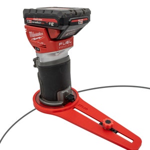 Adjustable Circle Cutting Jig Compatible With Milwaukee M18 FUEL ...