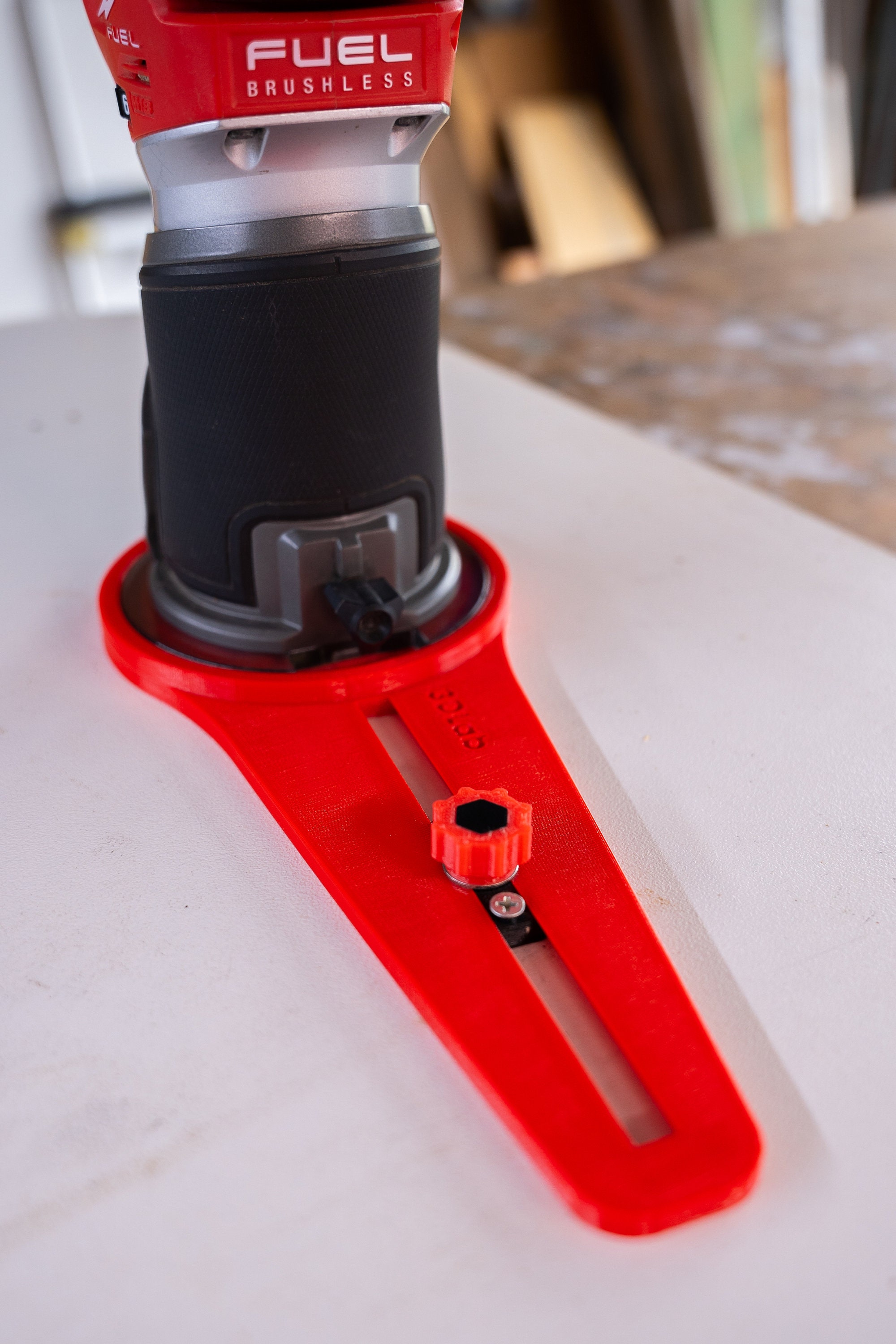 Adjustable Circle Cutting Jig Compatible With Milwaukee M18 FUEL ...