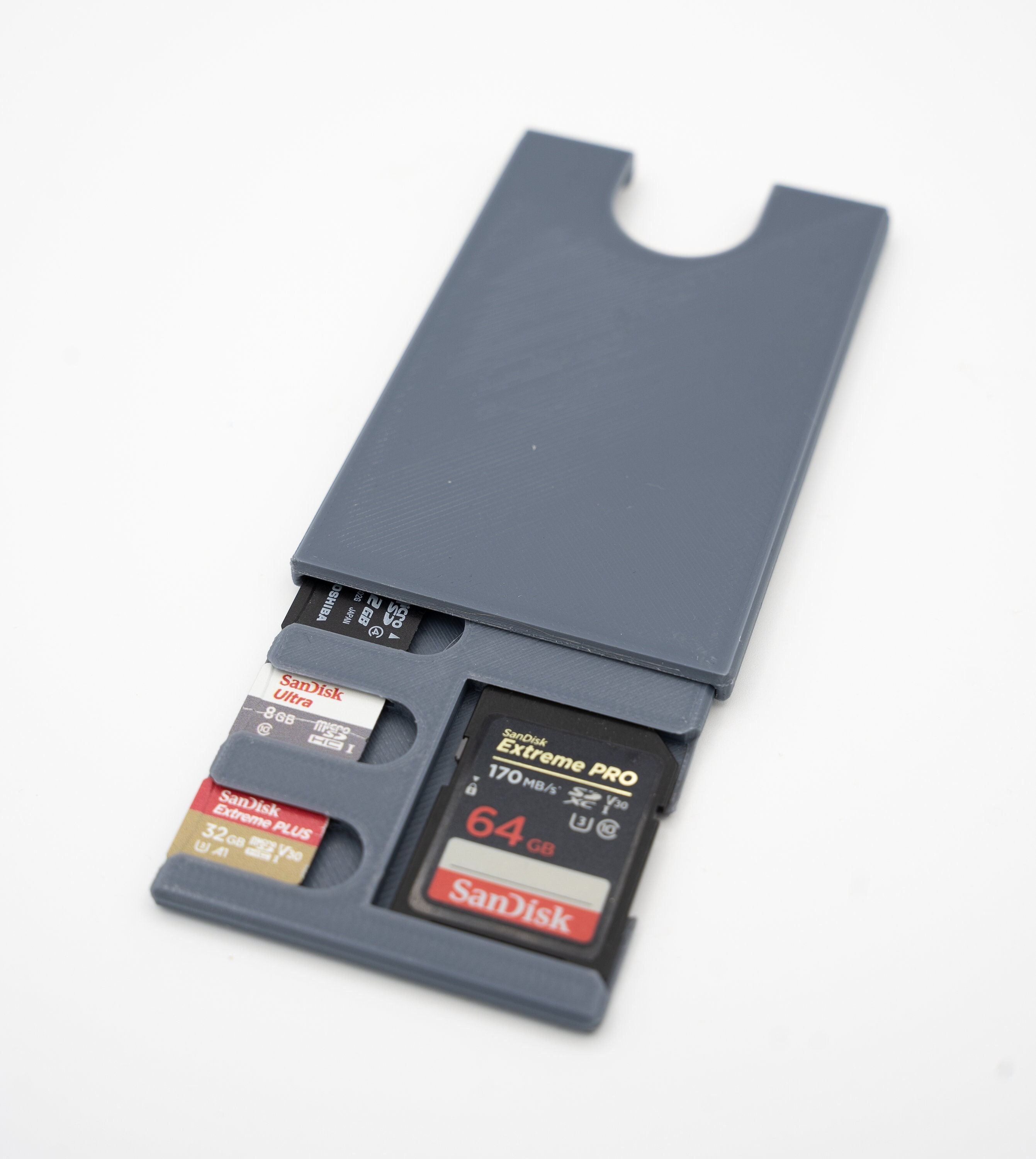 Slim Sd/microsd Card Case 3D Printed: Organise and Protect - Etsy Australia