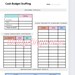 Cash Stuffing Worksheet, Cash Envelope Stuffing Spreadsheet, Cash ...