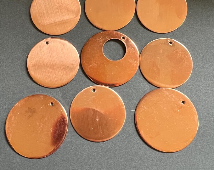 Scratch & Dent, AS-IS, Variety of Size Copper Blanks - Etsy