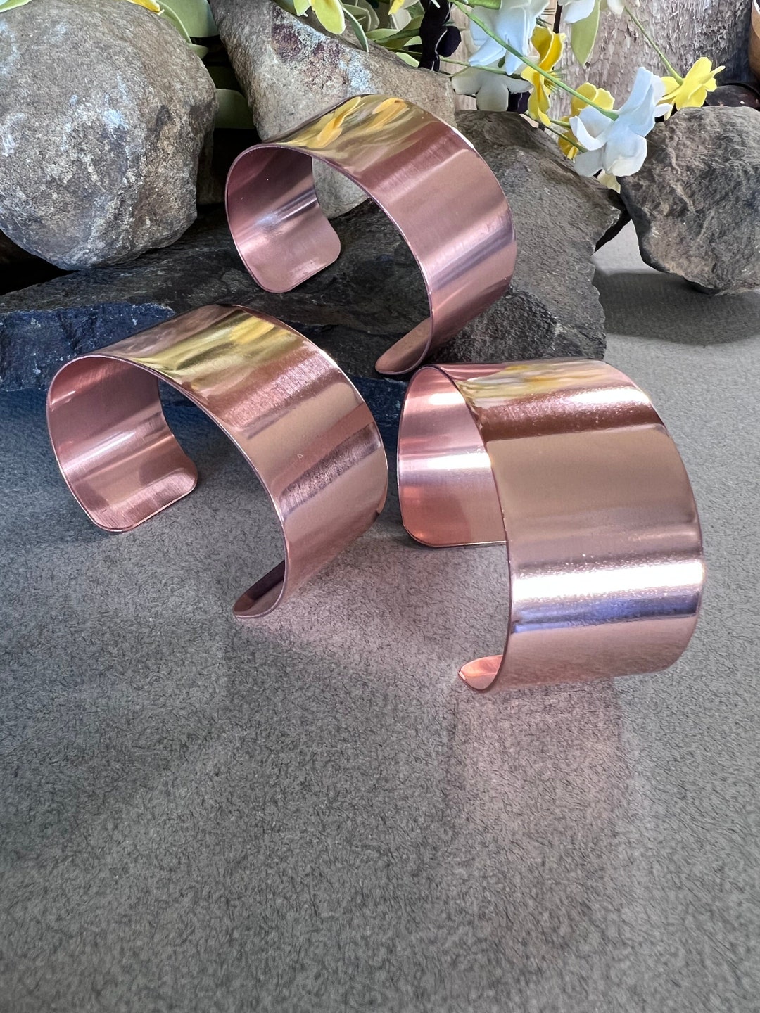 RESTOCKED! Formed Copper Flat Cuff Blank: 20 Gauge DIY Jewelry Making ...