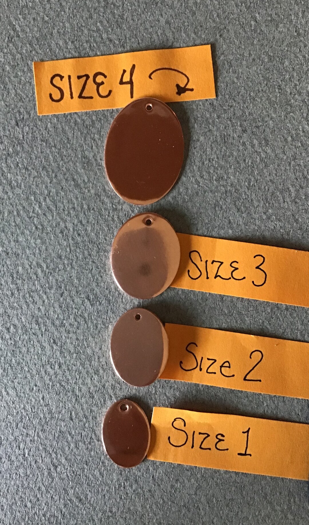 Oval Copper Blanks: Enameling & Hand Stamping Jewelry Findings - Etsy