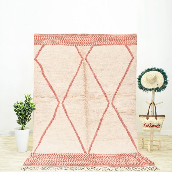 Pink Moroccan Rug - Etsy