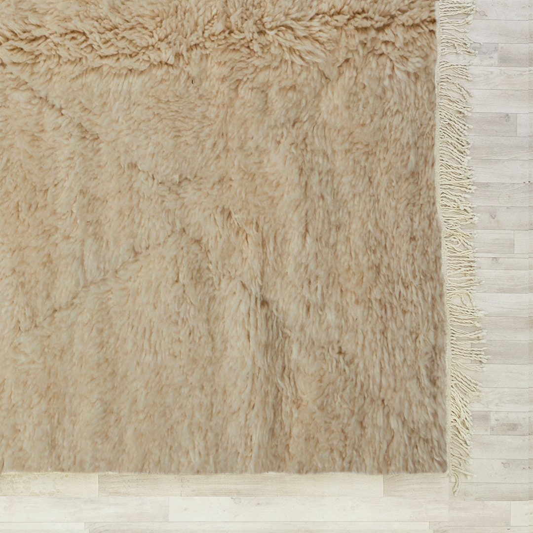 Off White Shag Rug, Moroccan Berber Rug, Textured Area Rug, Area Rug ...