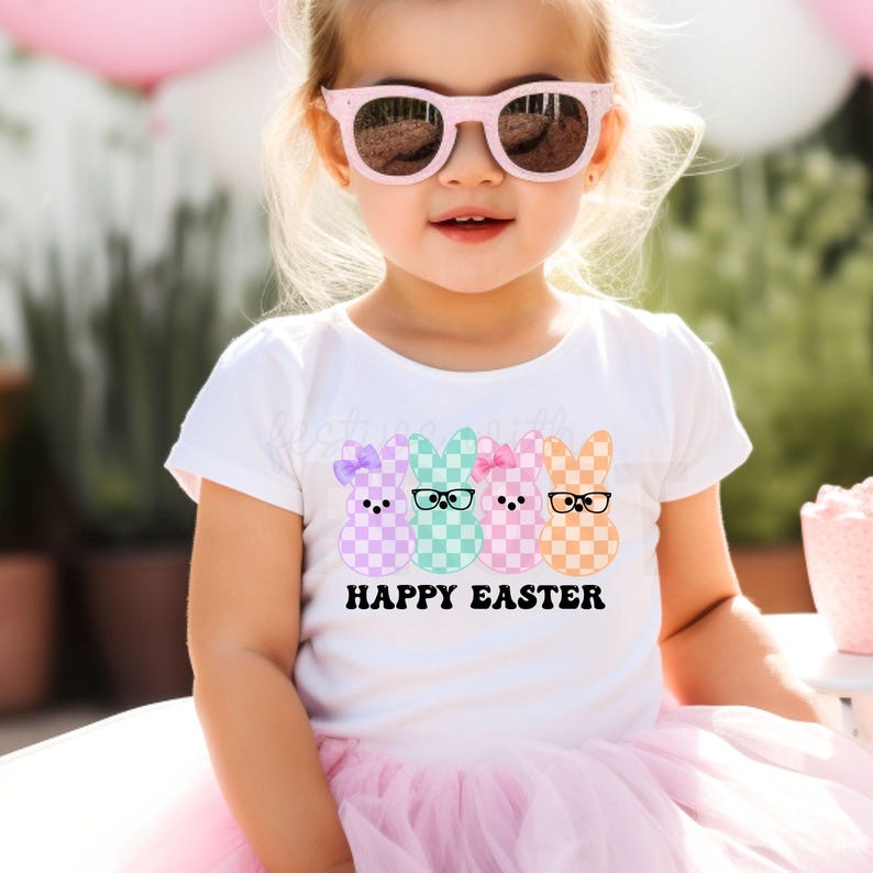 Retro Checkered Easter Peeps PNG Clipart (digital Download) - Etsy