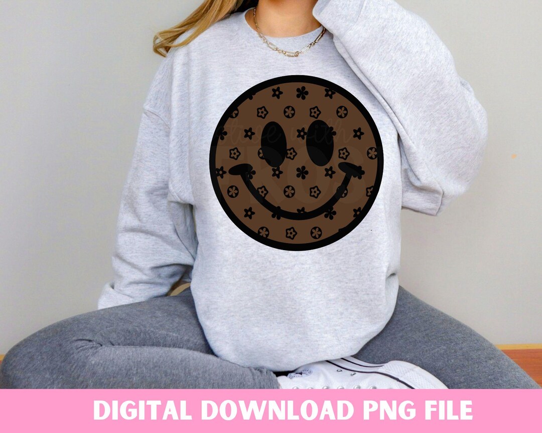 Smiley Face Png Retro Checkered Smiley Face PNG Trendy Happy Face ...