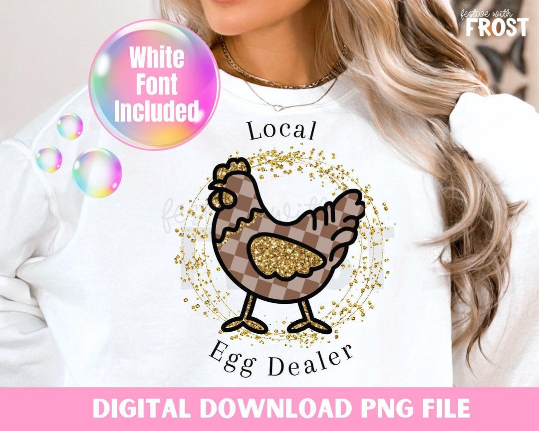 Funny Chicken PNG: Crazy Chicken Lady Design (digital Download) - Etsy