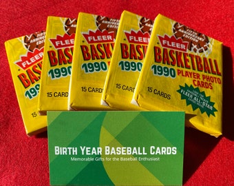 Huge Bulk Lot of 55 Unopened Old Vintage NBA Basketball Sports Trading ...