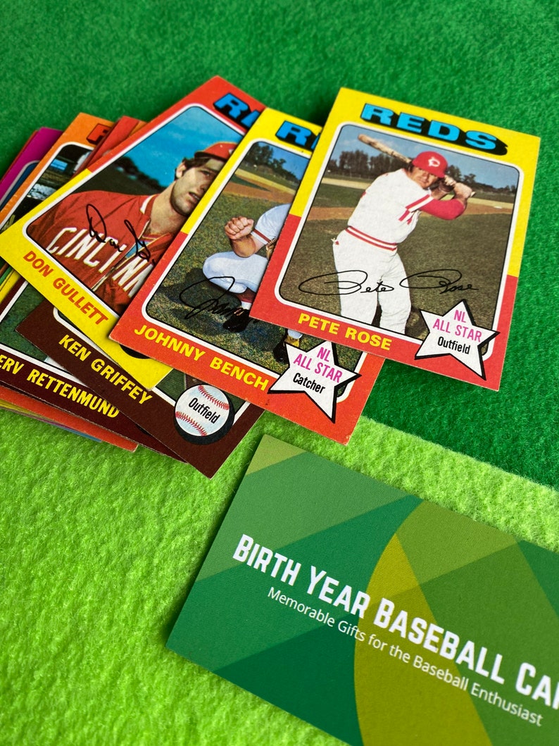 1975 and 1987 Baseball Card Team Collection Set | Old Baseball Cards ...