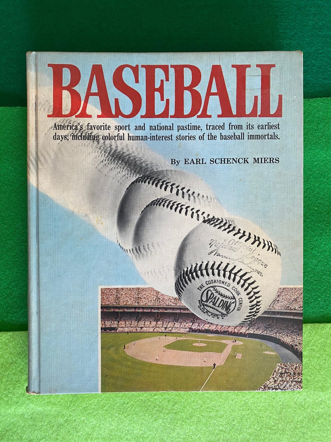 BASEBALL by Earl Schenck Miers | Baseball History Book | America’s ...