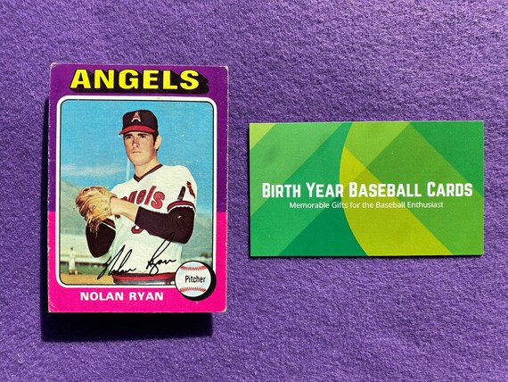 Nolan Ryan Angels Baseball Cards