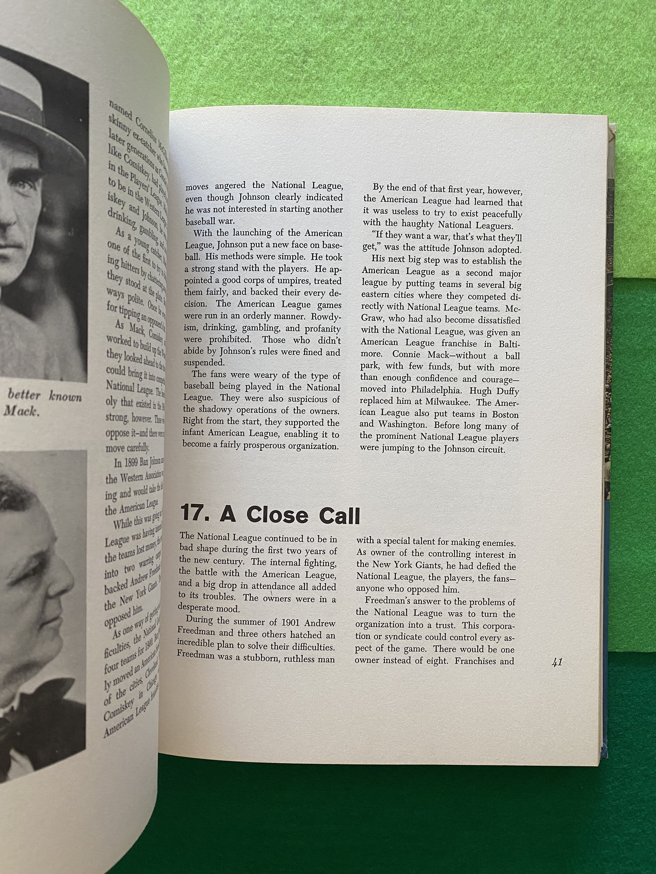 The Story of Baseball by John M Rosenburg Baseball History Book ...