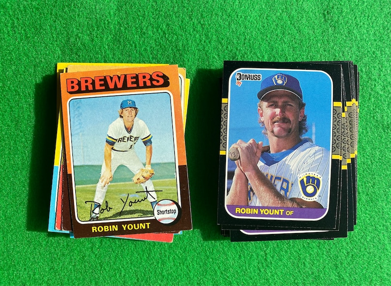 1975 and 1987 Baseball Card Team Collection Set | Old Baseball Cards ...