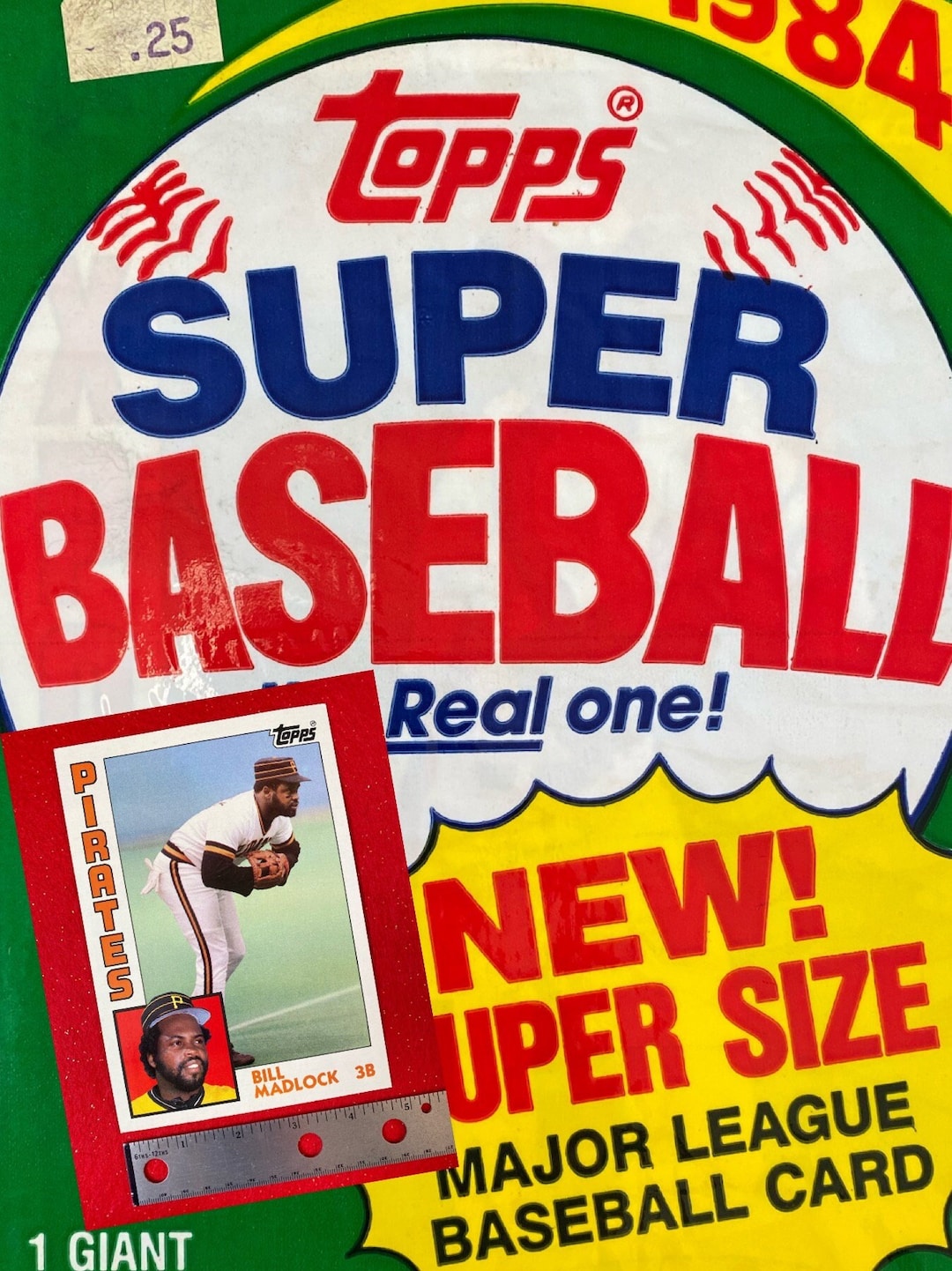 Bill Madlock Super Size Major League Baseball Card | Giant MLB Picture ...