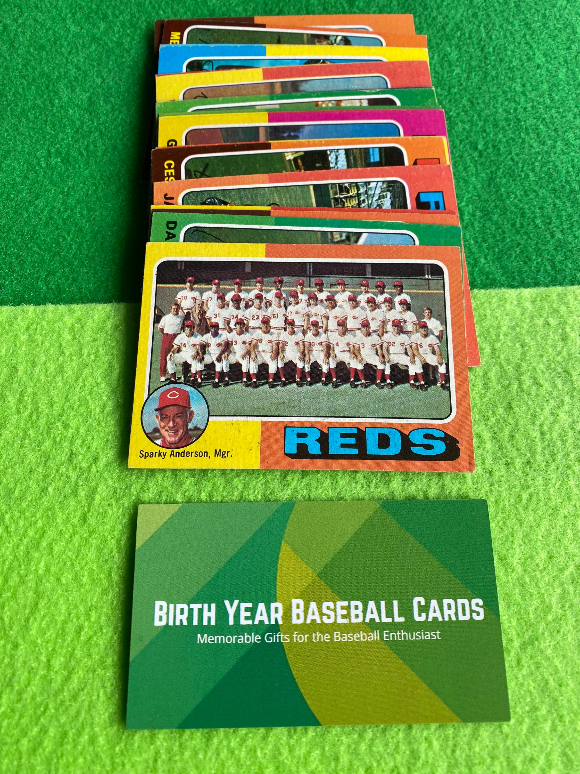 1975 and 1987 Baseball Card Team Collection Set Old Baseball Cards ...