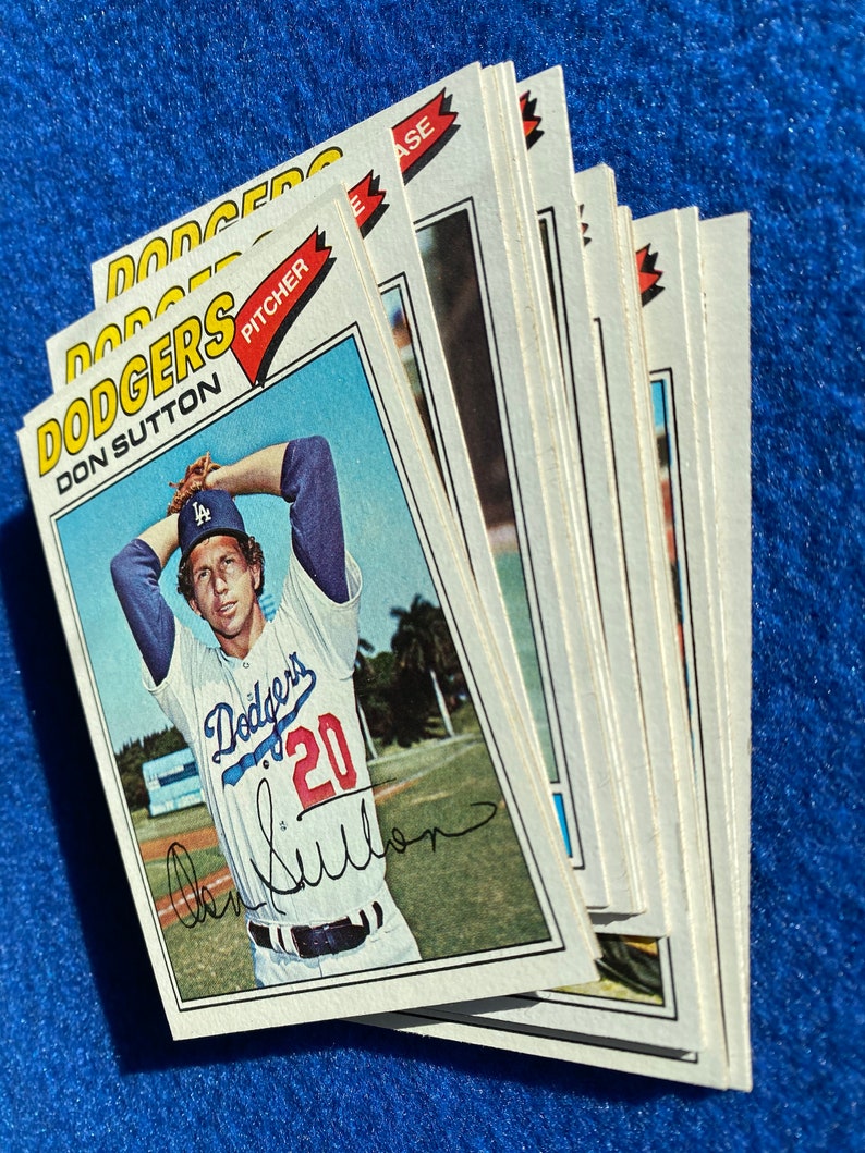 1977 Baseball Card Team Set | 1977 Topps Baseball Team Collection | MLB ...
