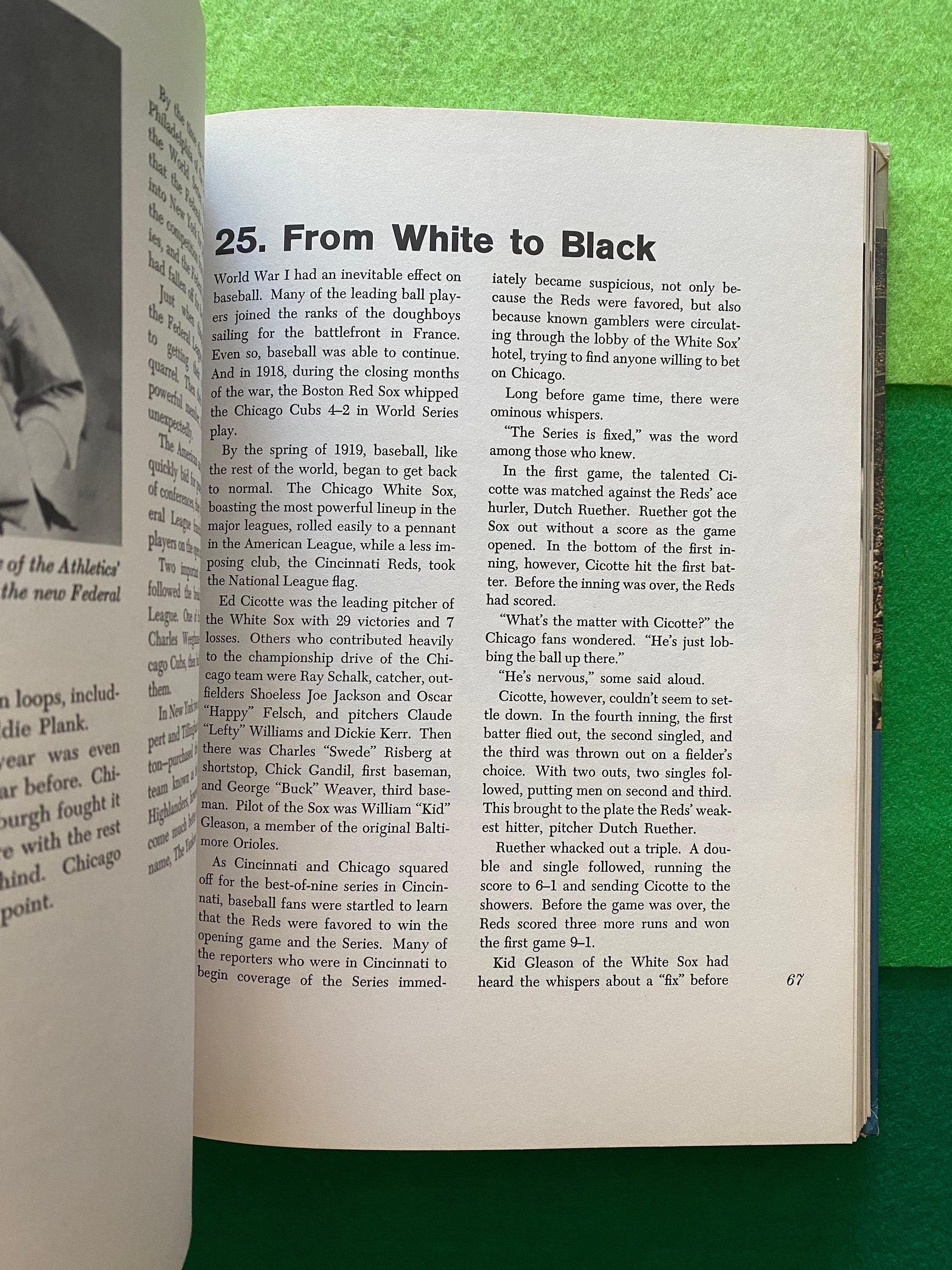 The Story of Baseball by John M Rosenburg Baseball History Book ...