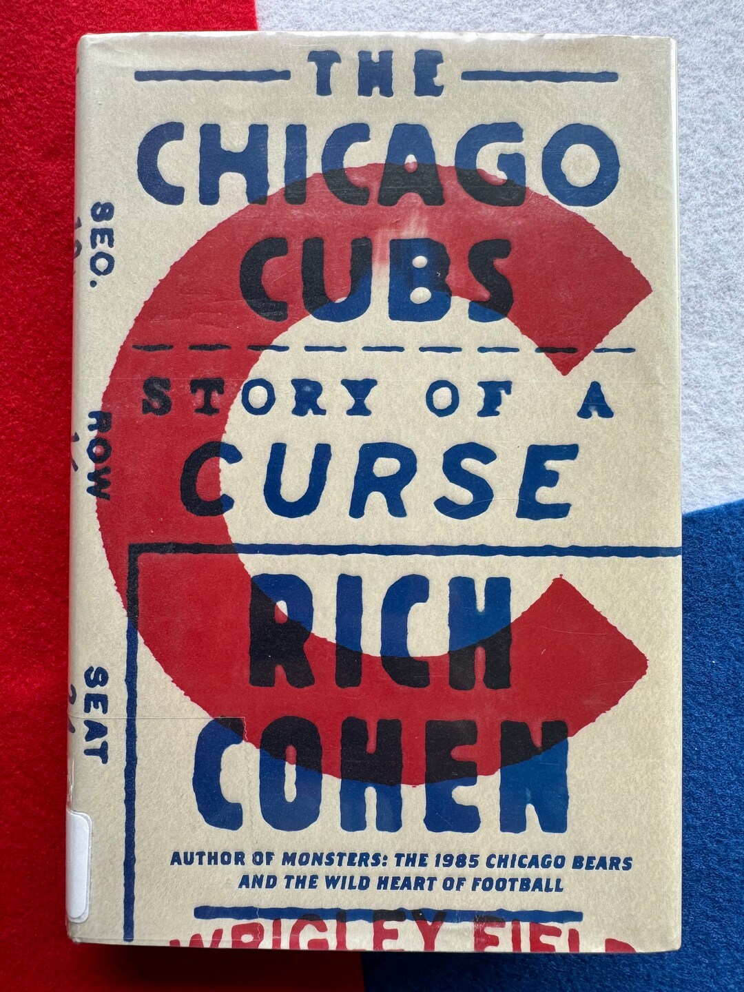 The Chicago Cubs Story of A Curse by Rich Cohen | Collectible Hardcover ...