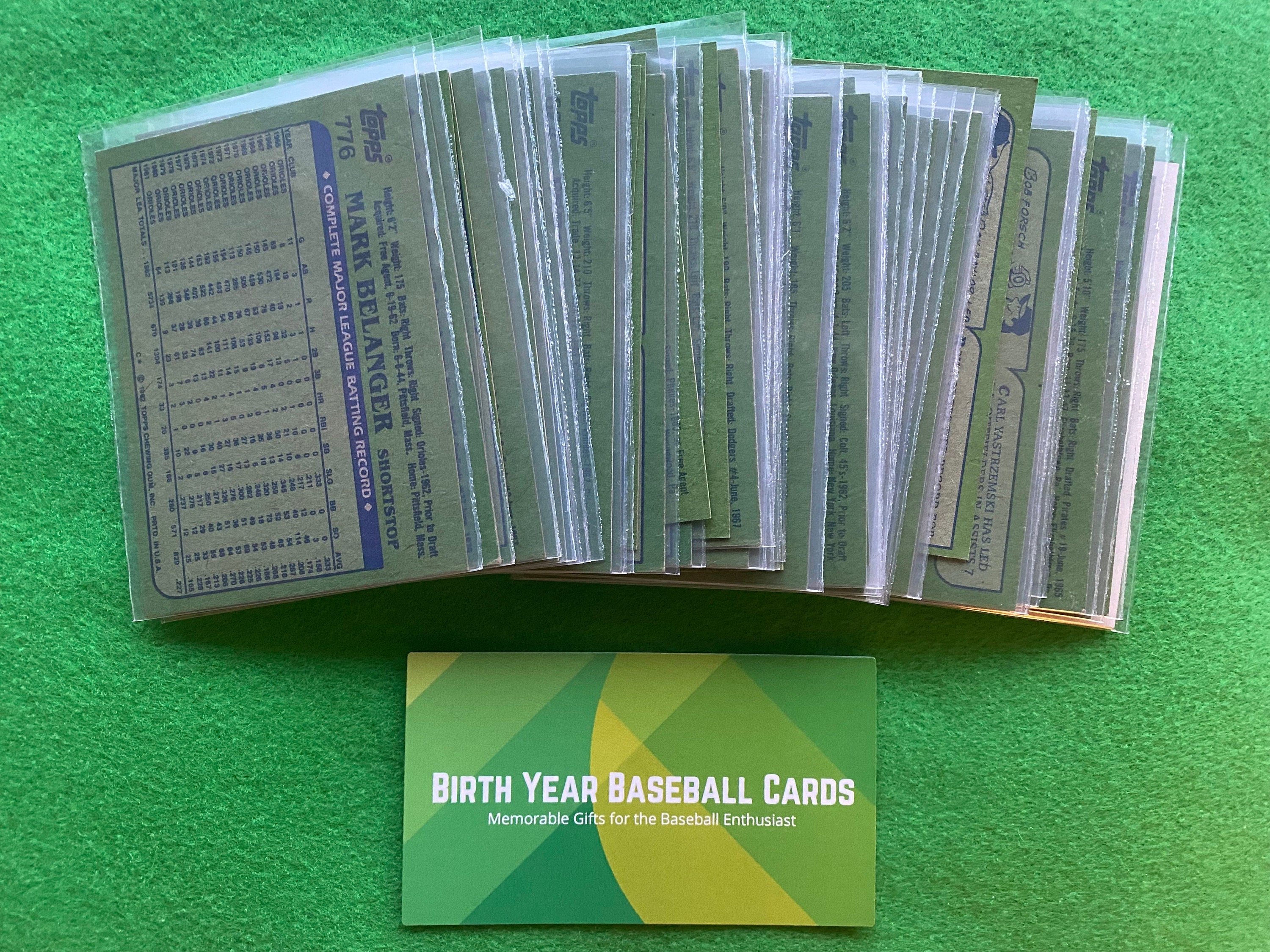 1982 Topps Baseball Cards 1982 American And National League Trading 