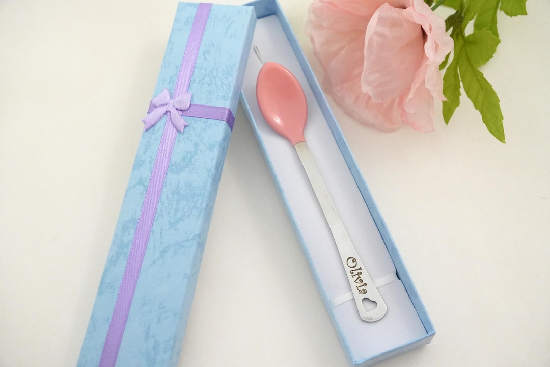 Personalized Baby Spoon: Engraved Stainless Steel Infant Gift - Etsy