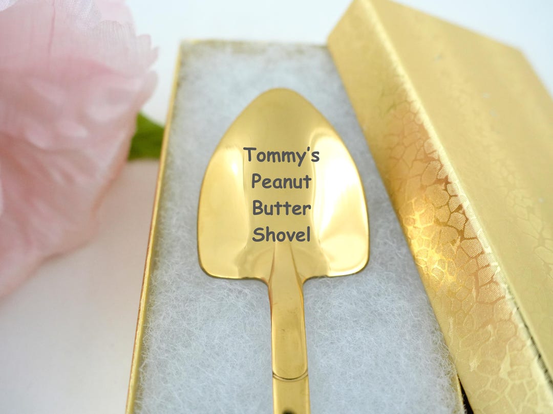 Custom Spoon Shovel – [name]’s Peanut Butter Shovel – Personalized ...