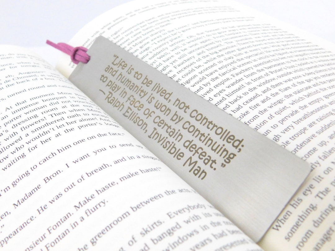 Personalized Bookmarks, Engraved Bookmarks, Custom Bookmarks, Aesthetic ...
