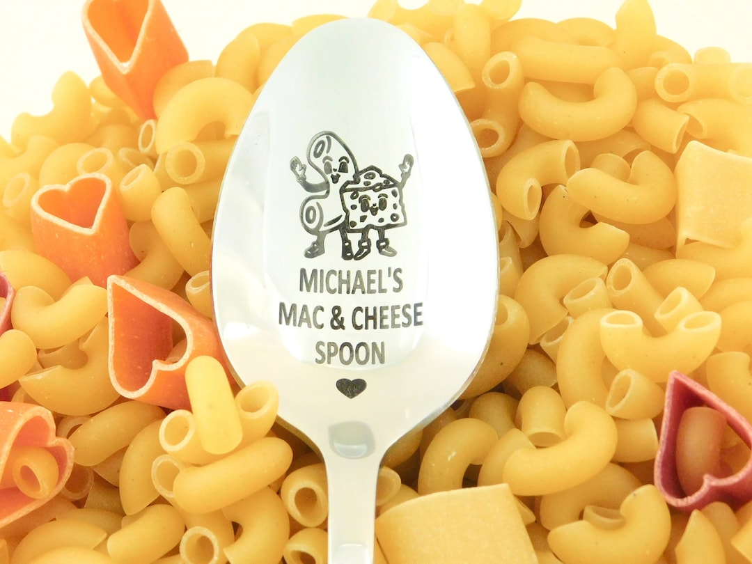 Personalized Mac Cheese Spoon: Custom Engraved Spoon Gift for Kids ...